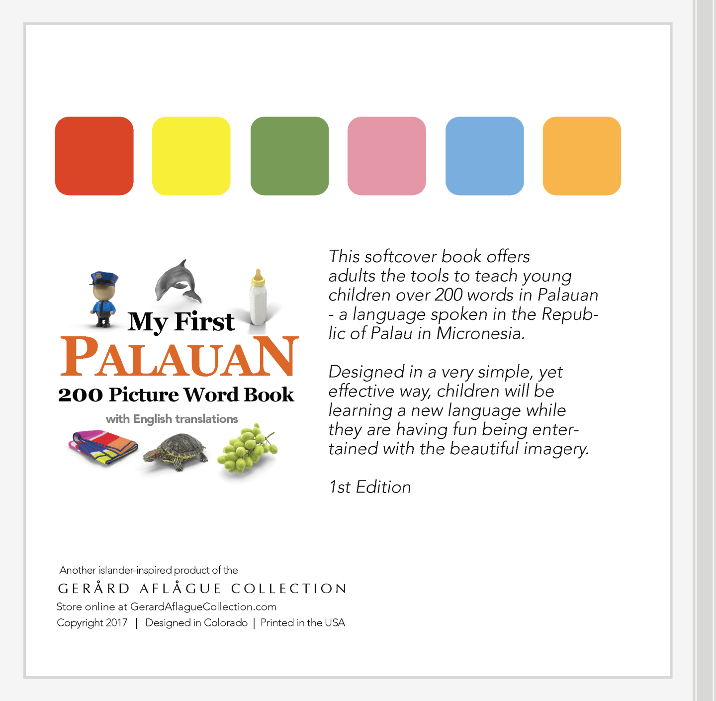 Books Teach Children Palauan Language | Gerard Aflague Collection